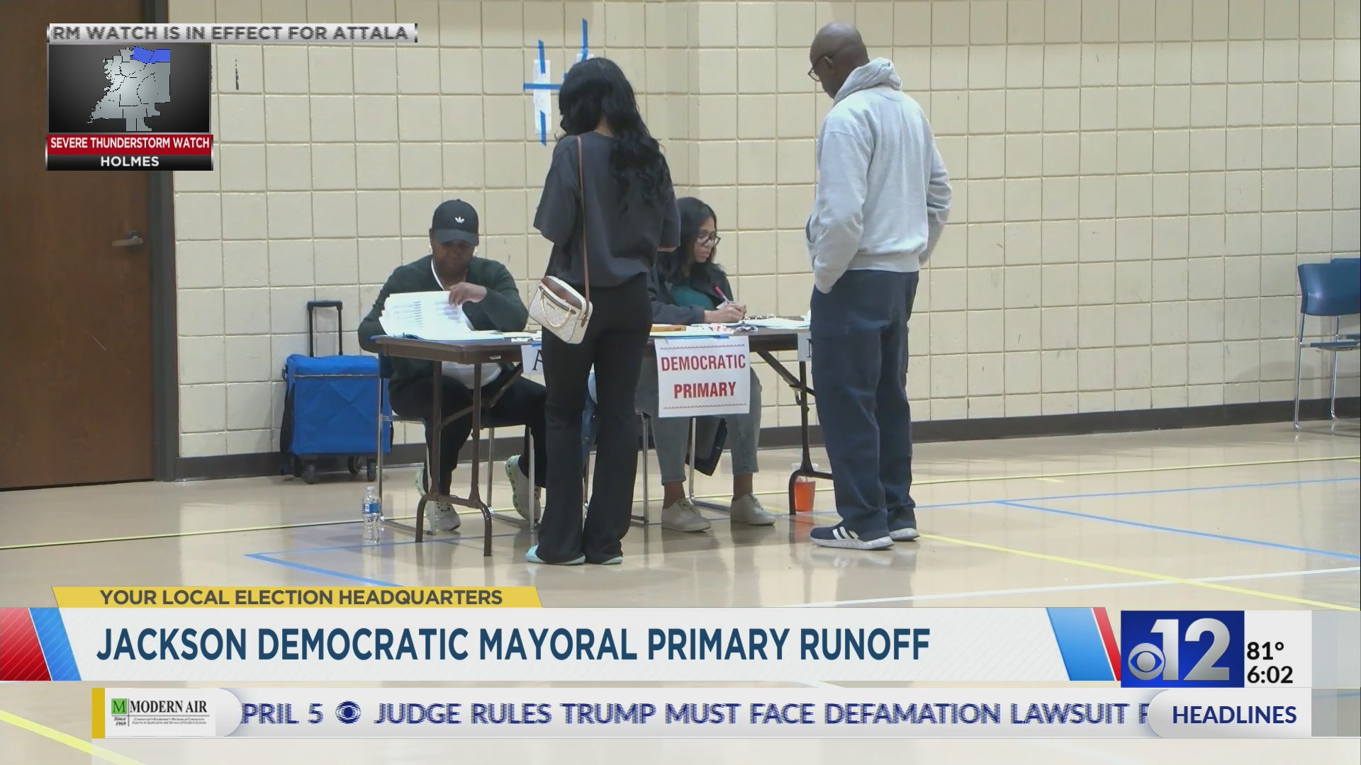 Jackson Democratic mayoral primary runoff