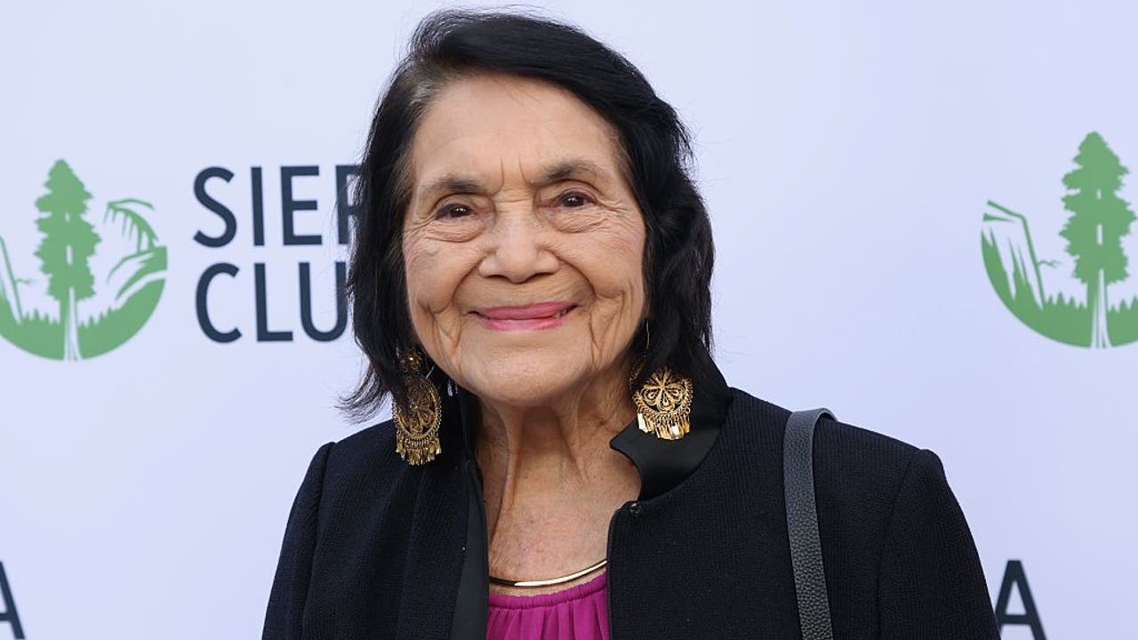 Dolores Huerta, labor leader and civil rights activist, celebrates 95th ...