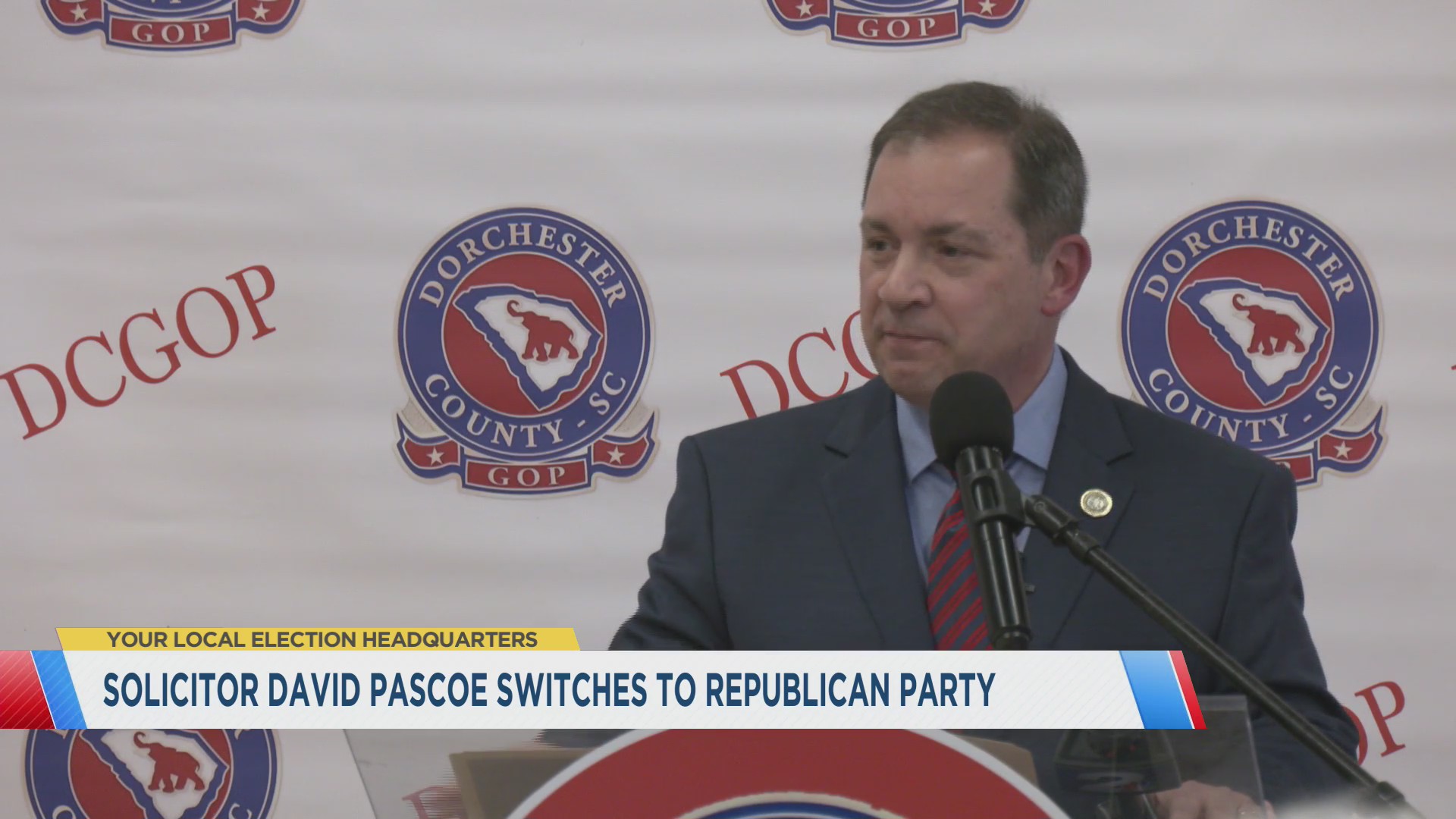 Solicitor David Pasco switches to Republican Party
