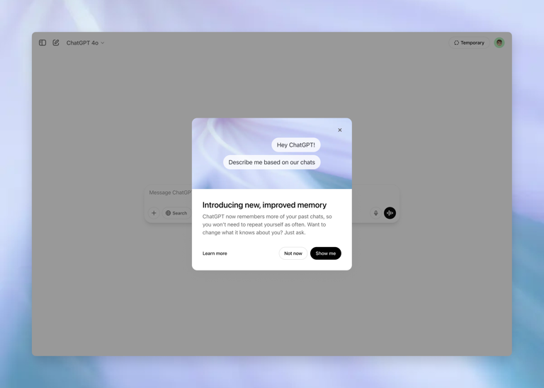 ChatGPT just got a huge memory upgrade — here's why it's a big deal