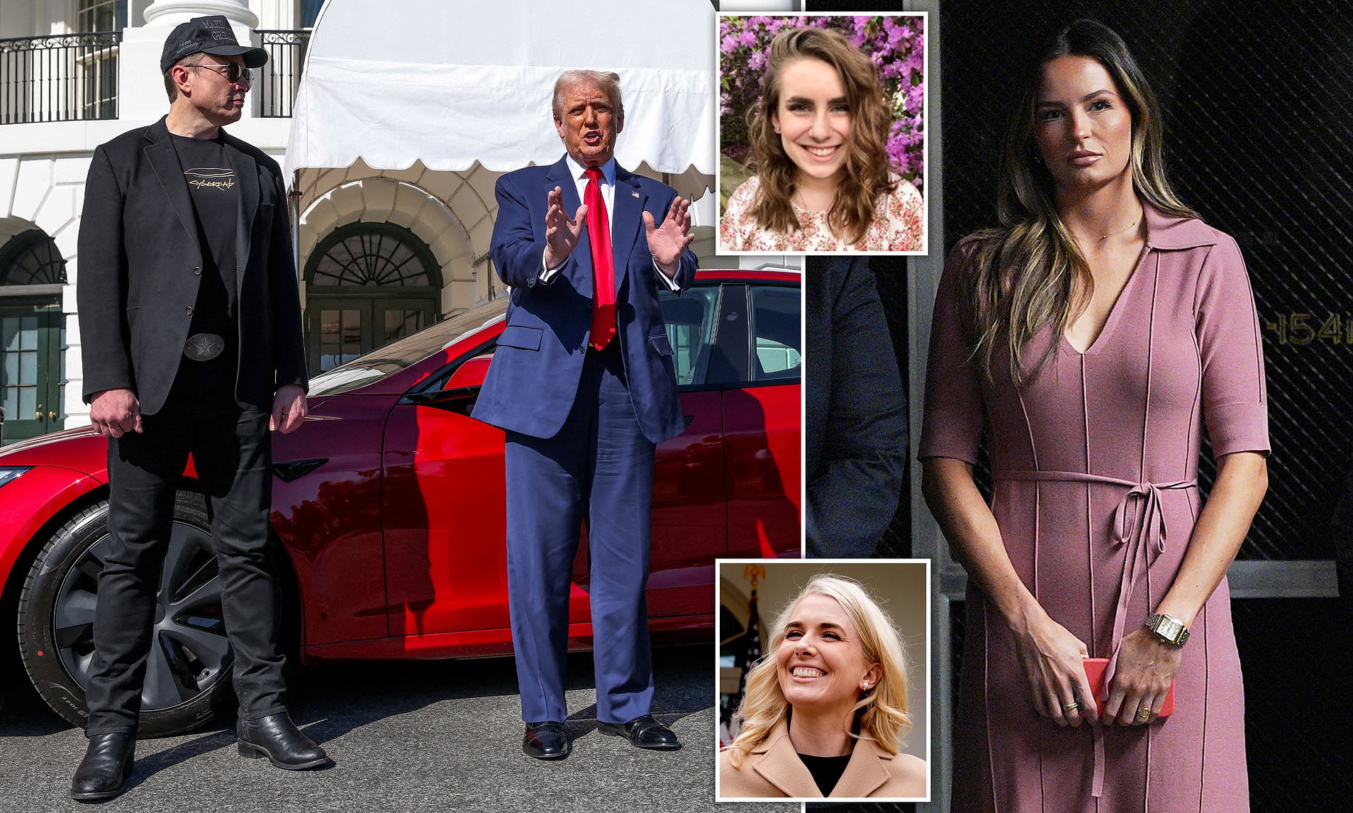 Trump reveals which favored aides get to drive his 'beautiful' Tesla