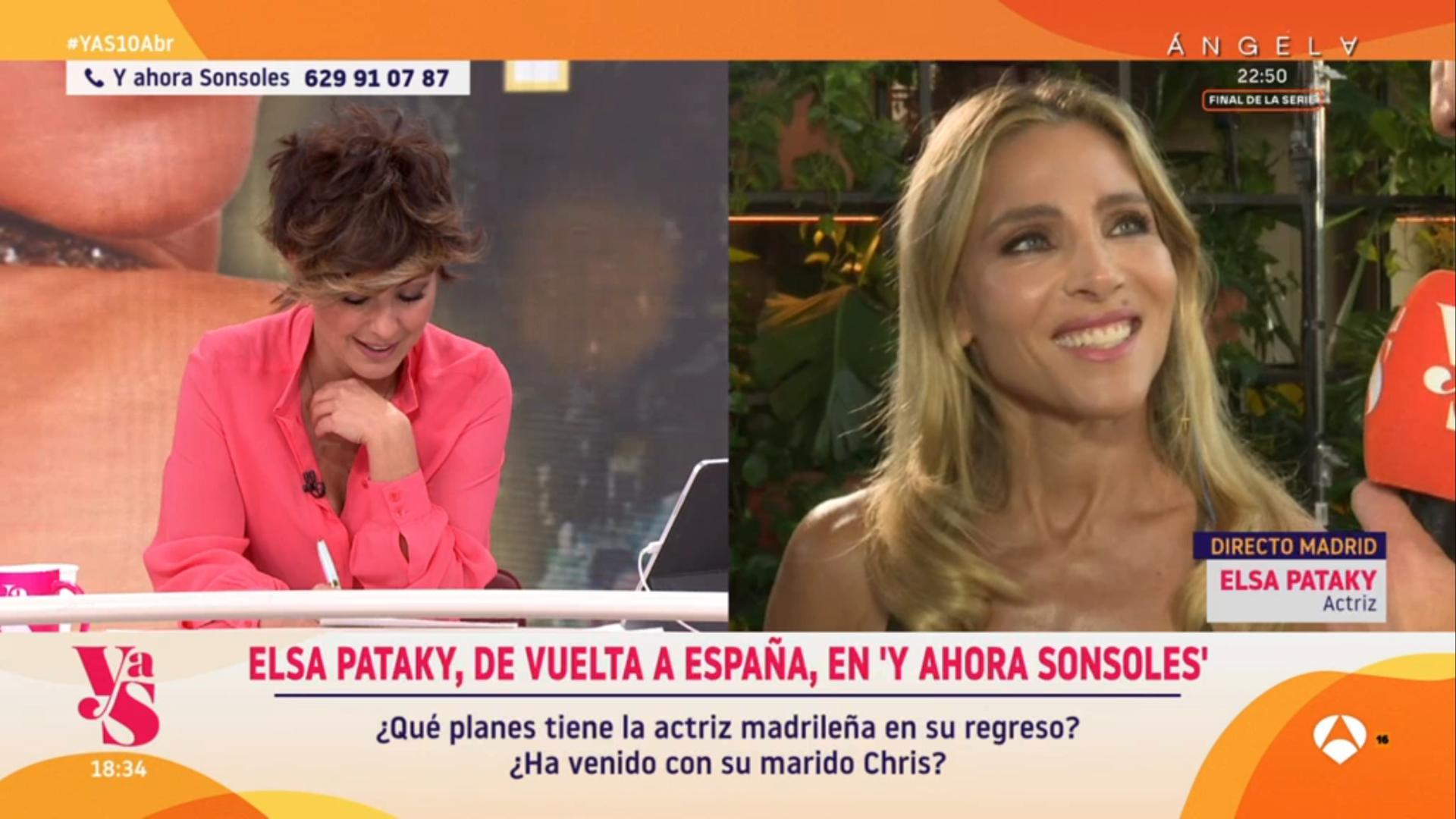 Elsa Pataky aterriza en España: "Poder hablar español más de 24 horas ...