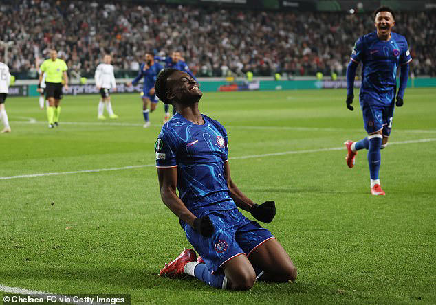 Legia Warsaw 0-3 Chelsea: Tyrique George nets first senior goal before ...