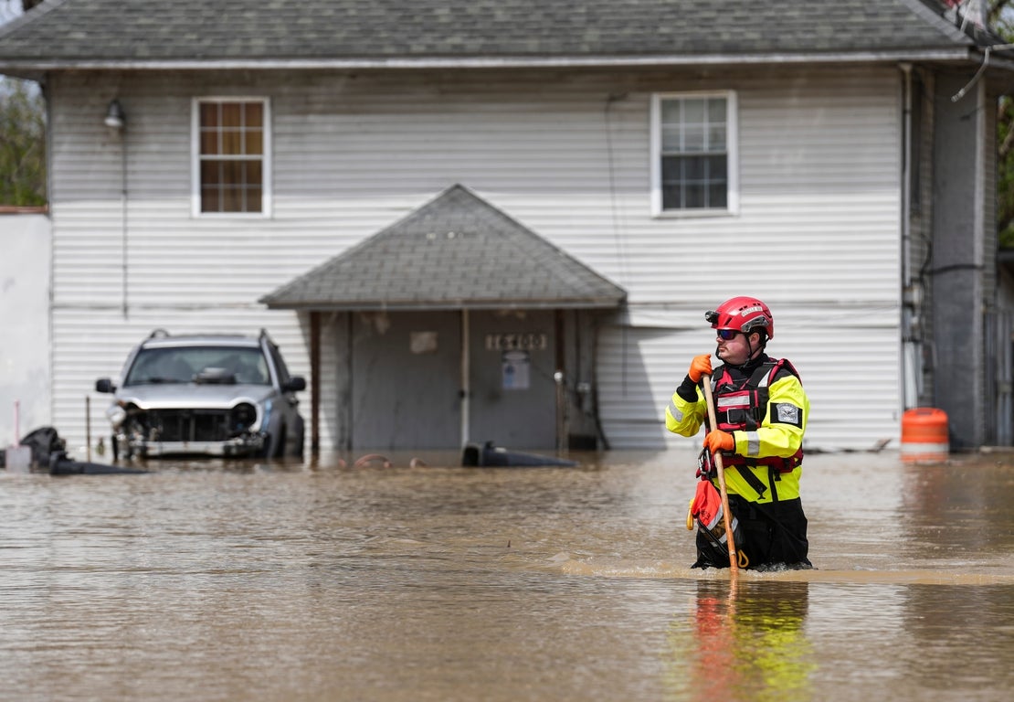 Harsh photos show severe flooding from storms around the US