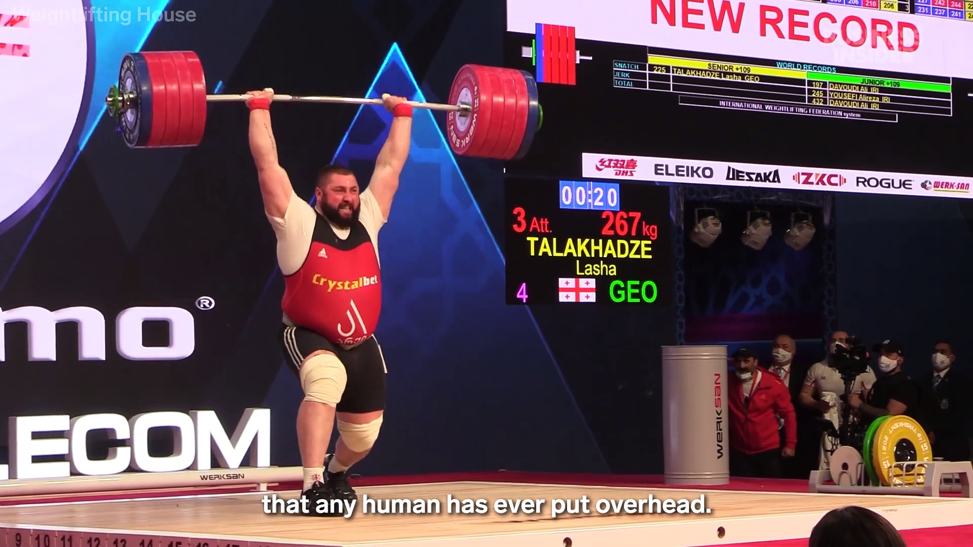 What's the maximum weight a human being can theoretically lift?