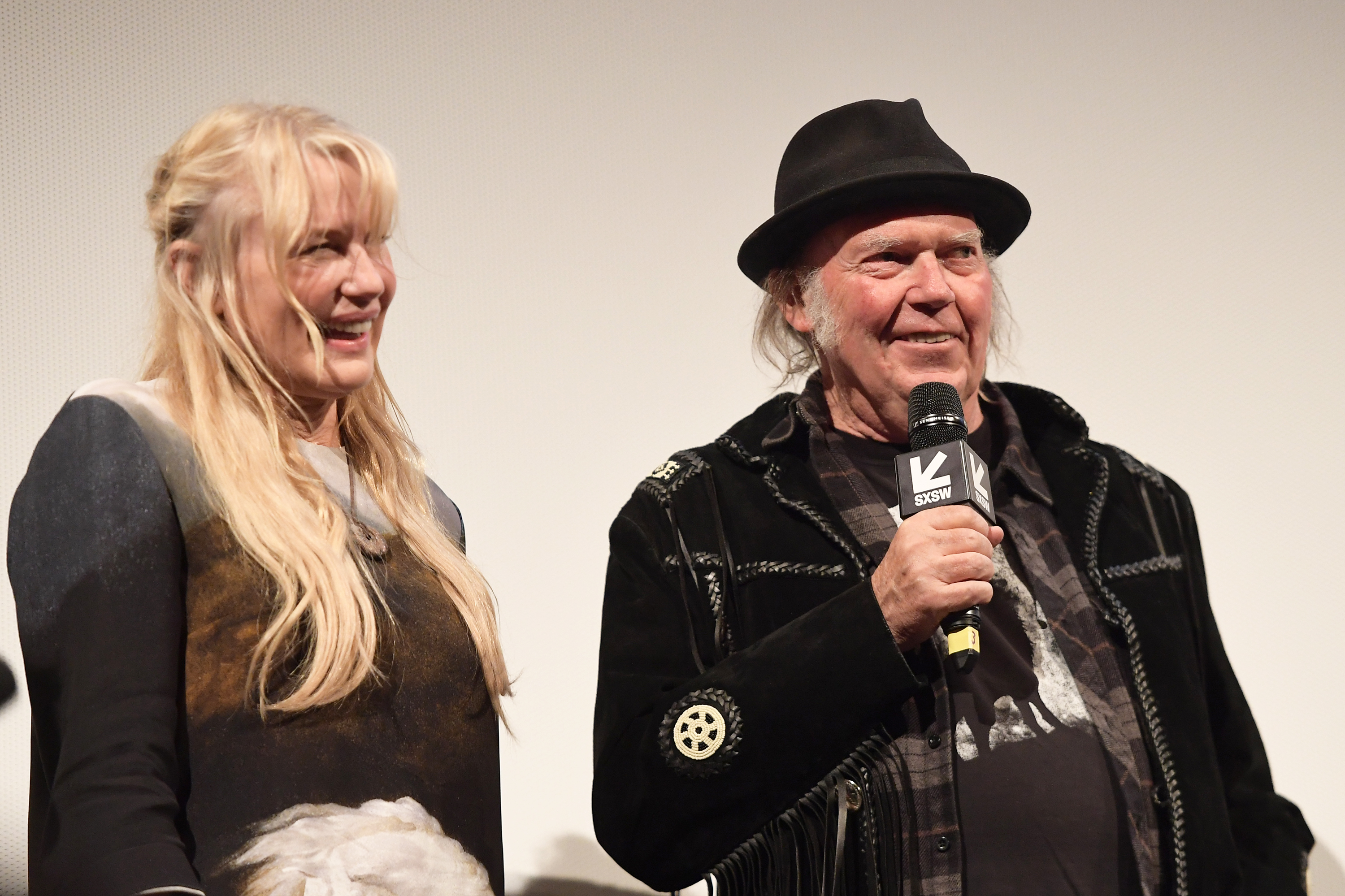 Neil Young's Wife Is a Famous Actress-Guess Who!