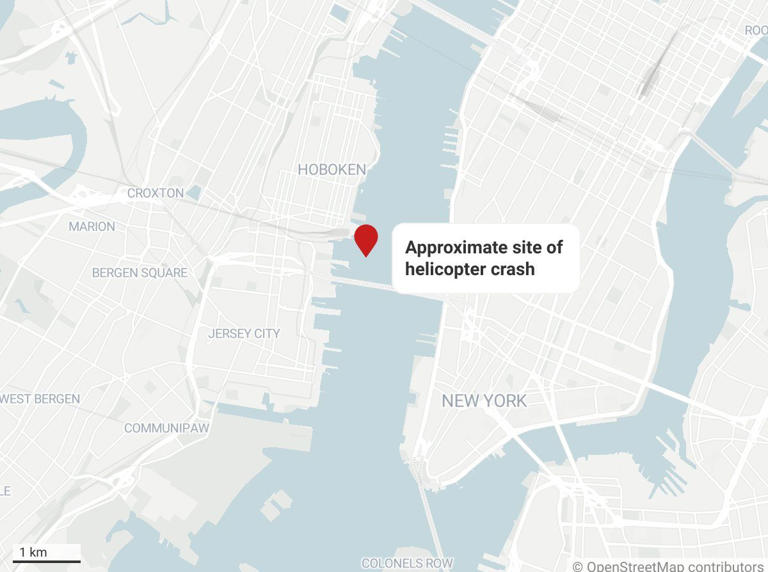 New theory over how helicopter crashed into Hudson River killing entire ...