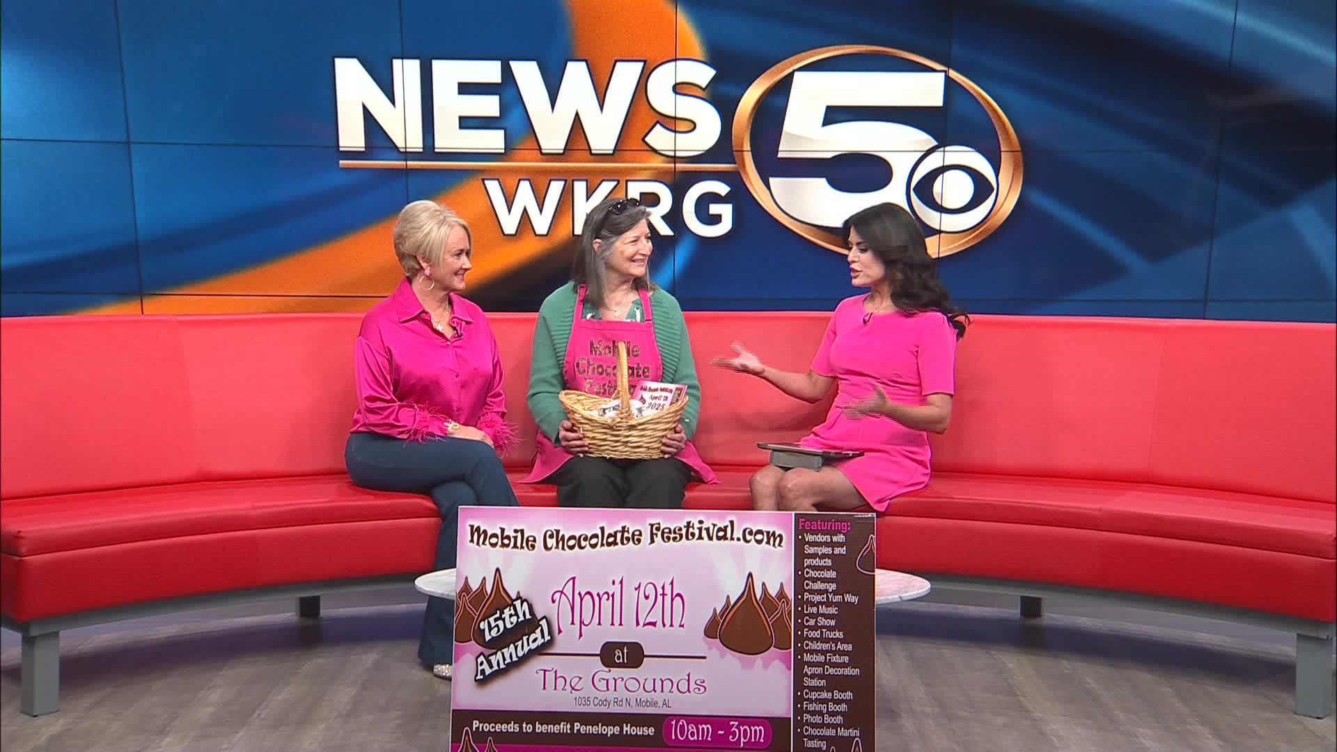 15th annual Mobile Chocolate Festival to benefit Penelope House