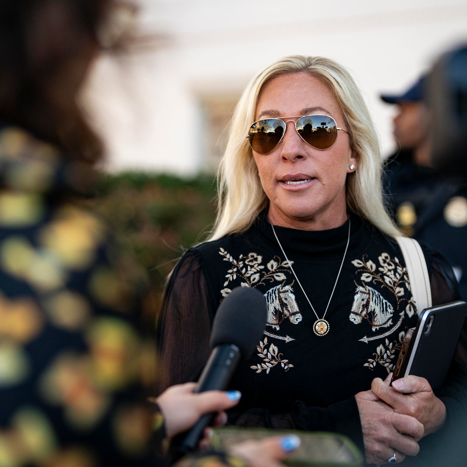 Rep. Marjorie Taylor Greene bought stocks hit hard during market meltdown