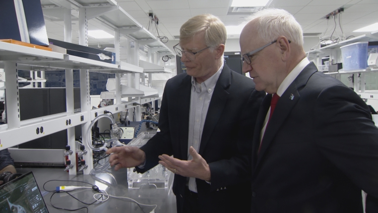 Gov. Walz tours Philips facility in Plymouth, ahead of major expansion ...