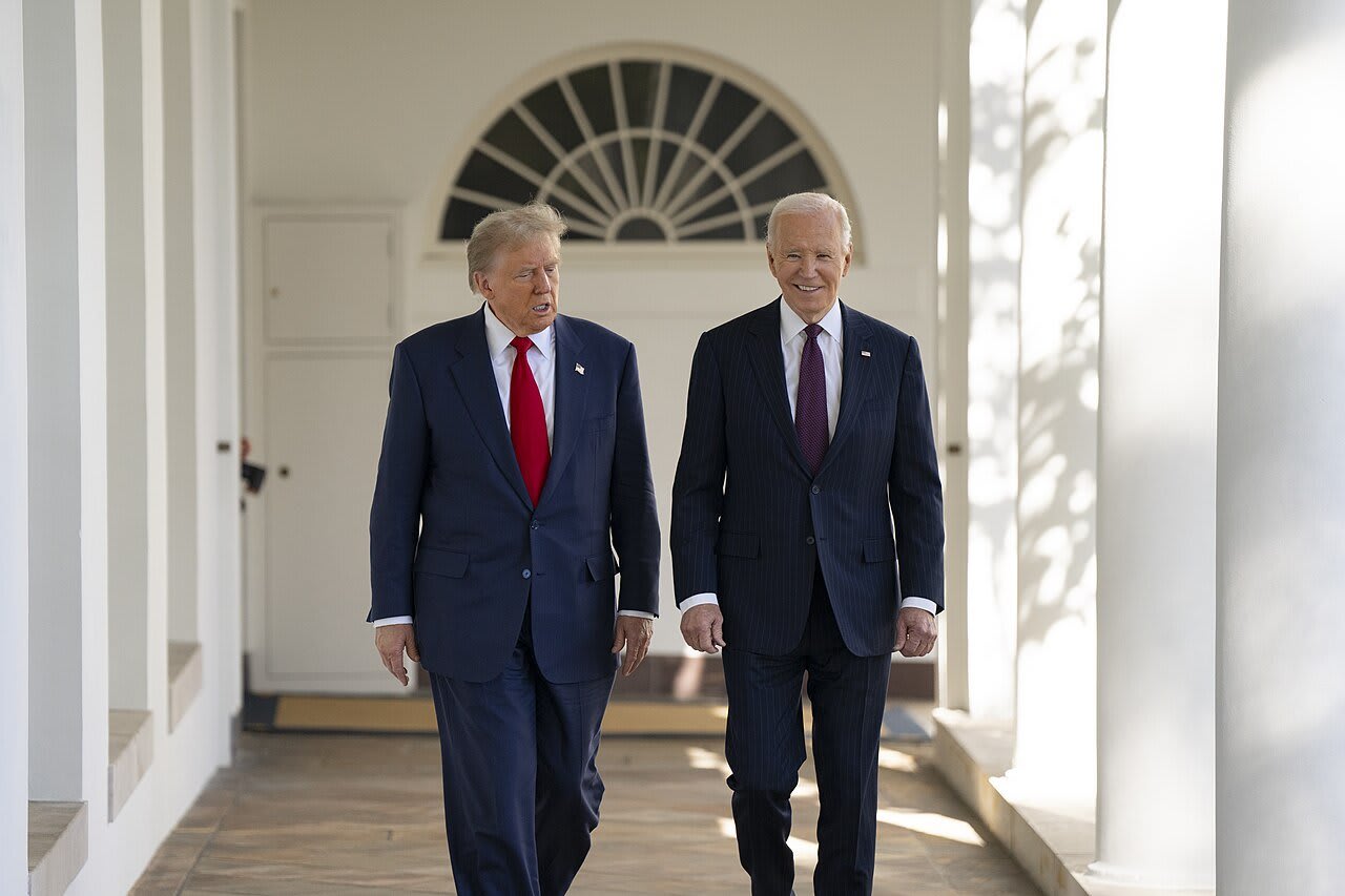 'Grinding to a halt': Stunning chart shows Trump’s impact on Biden ...
