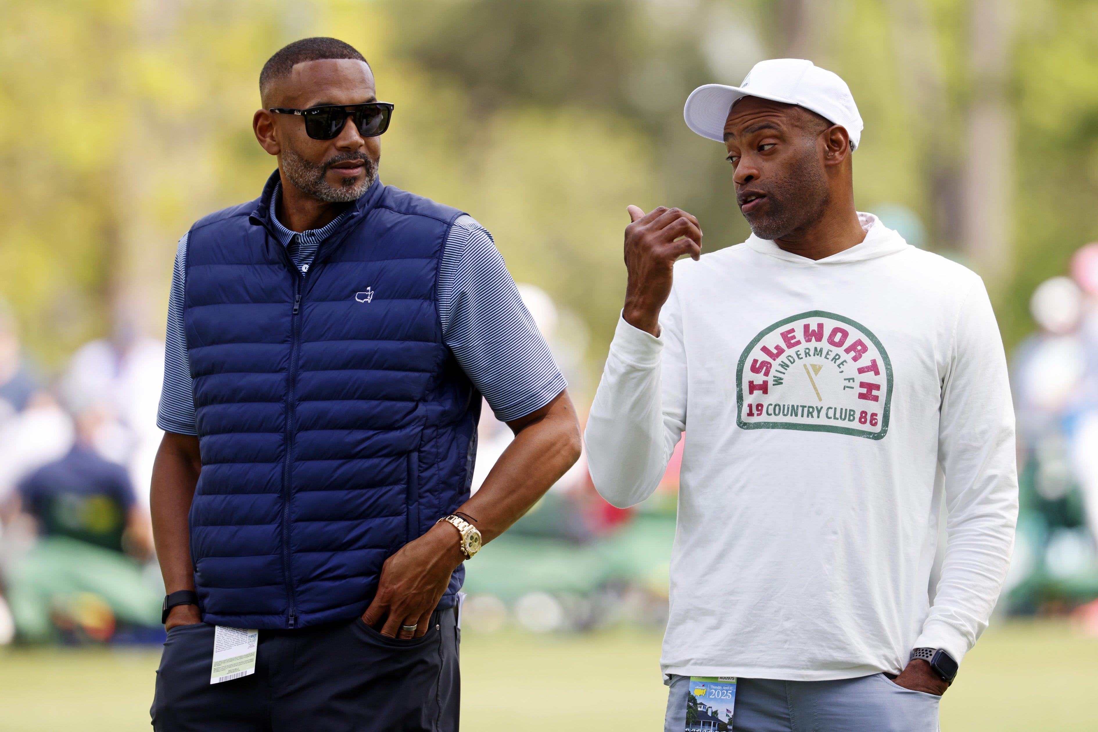 Masters 2025 celebrities spotted include Eli Manning, Vince Carter ...
