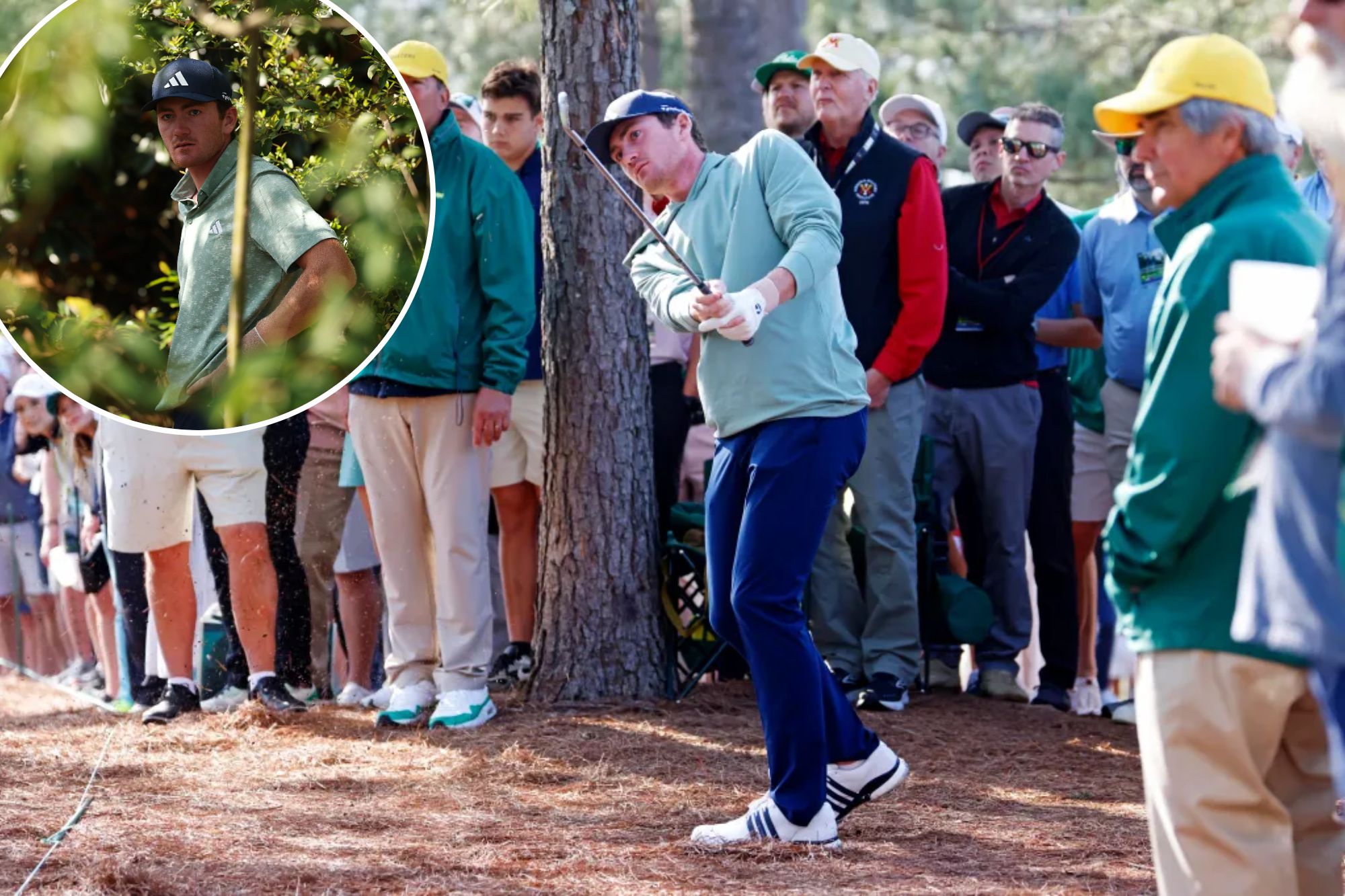 Nick Dunlap shoots a 90 in historically bad Masters first round