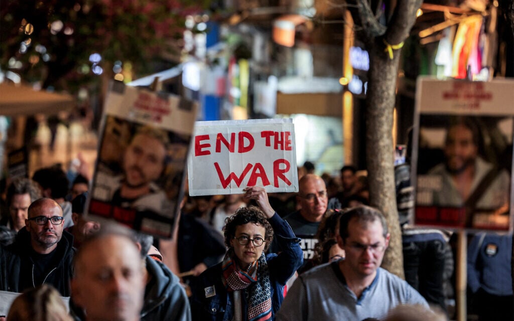 Ex-Mossad members, paratroopers, medics join call for hostage deal even ...