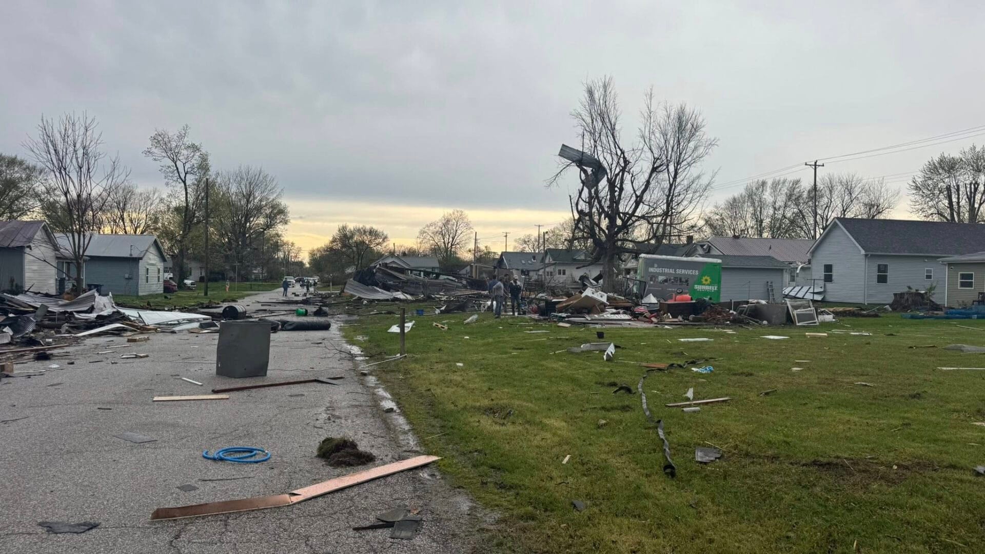 Indiana's 44th tornado of 2025 surprises Princeton