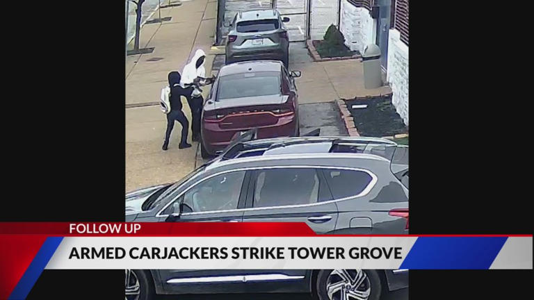 Suspects sought in brazen carjacking in Tower Grove Suspects sought in brazen carjacking in Tower Grove