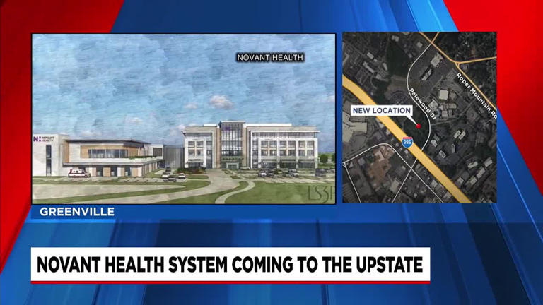 Novant Health to open hospital in Greenville County