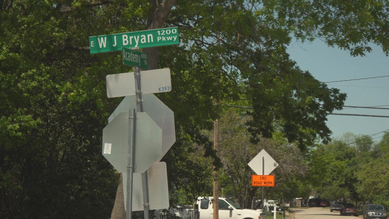 William J Bryan Parkway construction in Bryan comes to a halt