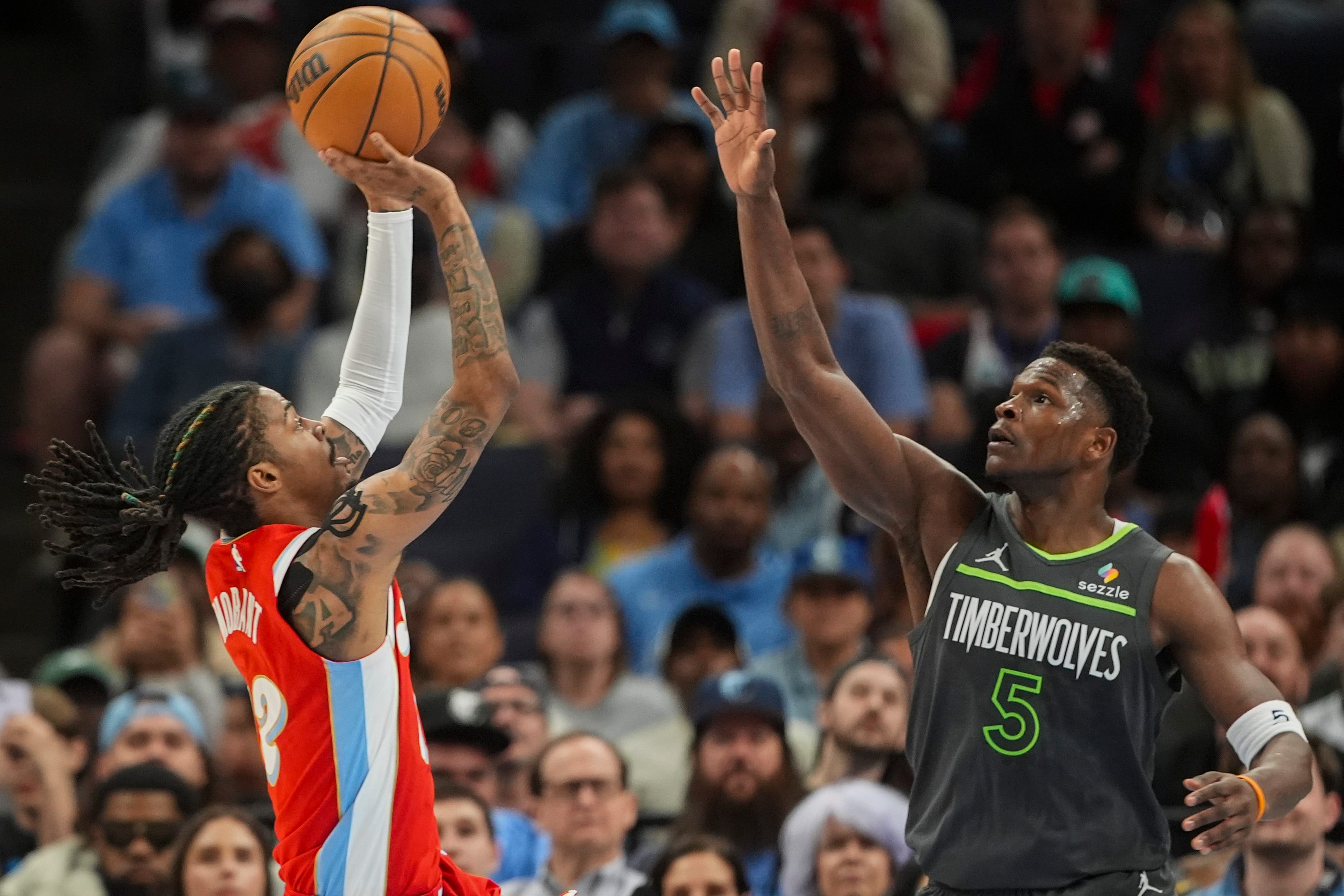 Grizzlies vs Timberwolves final score, highlights: Anthony Edwards' 44 ...