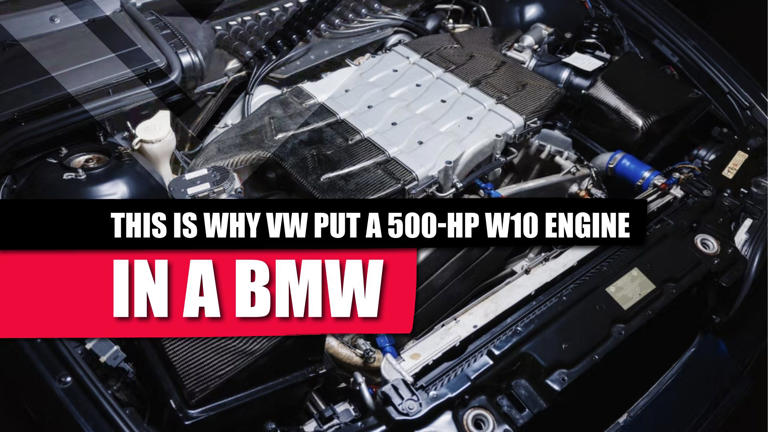 This Is Why Volkswagen Put a 500-HP W10 Engine In A BMW M5