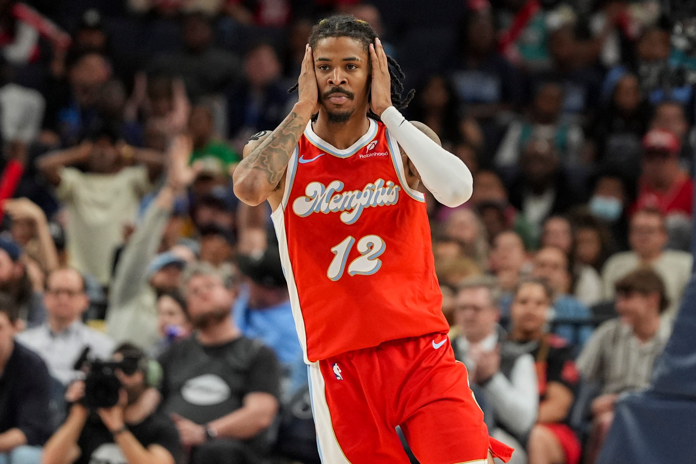 First look: Grizzlies' Ja Morant debuts new Nike Ja 3 signature shoe in ...