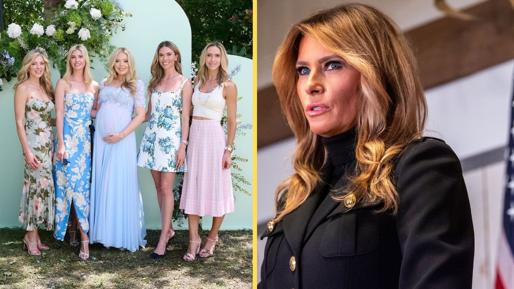 Córka Donalda Trumpa świętowała baby shower. Pierwsza dama wielką nieobecną