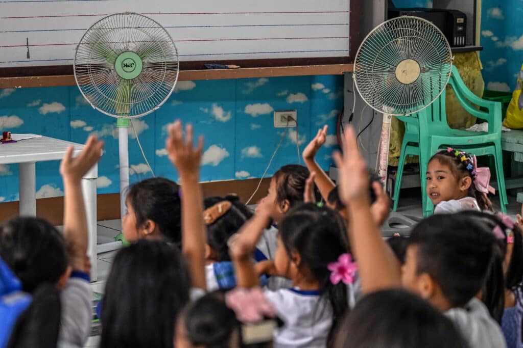 Schools adapt to climate change: Early holiday, more fans