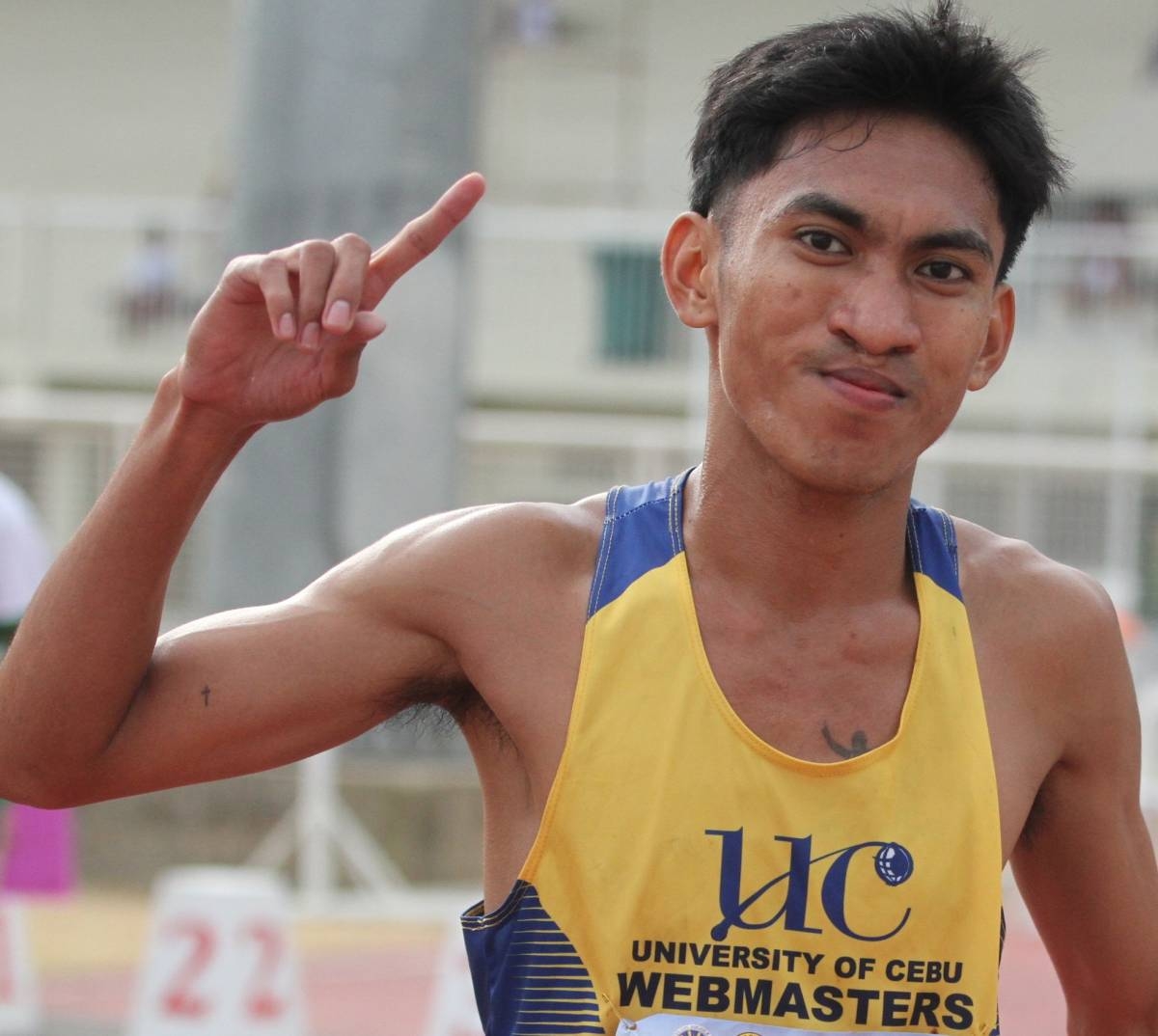 Cebu's Mark Mahinay bags 3rd gold in Prisaa