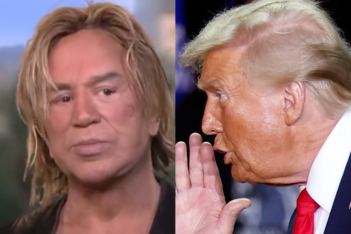 Celebrity Big Brother star Mickey Rourke’s bizarre Donald Trump verdict ...