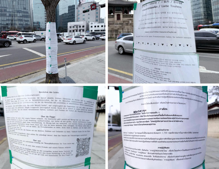 Chinese-language poster in S.Korea reignites baseless foreign ...