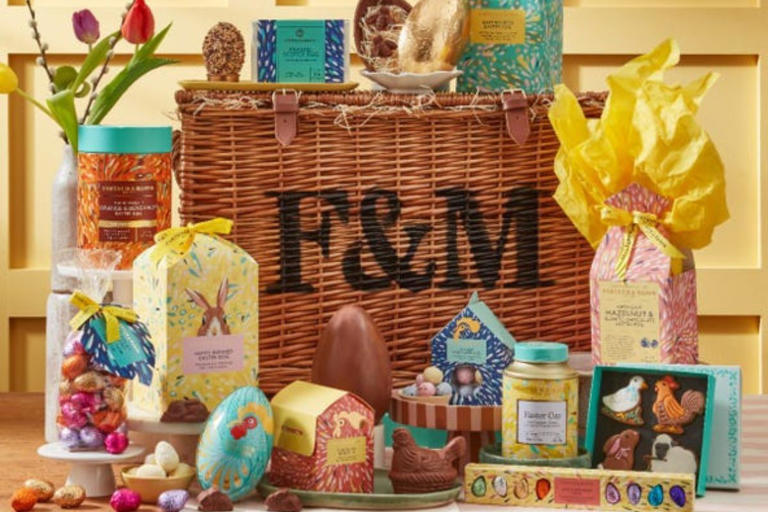 Treat yourself to the luxury Easter hamper from Fortnum & Mason - including their signature ...