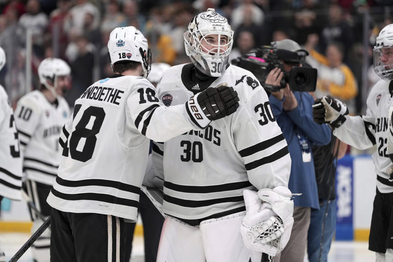 Michaels lifts Western Michigan to 3-2 2OT Frozen Four semifinal win ...