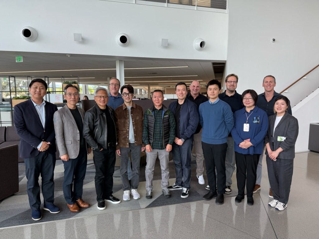 KRAFTON CEO CH Kim, Nvidia CEO Jensen Huang Meet to Discuss AI in Gaming