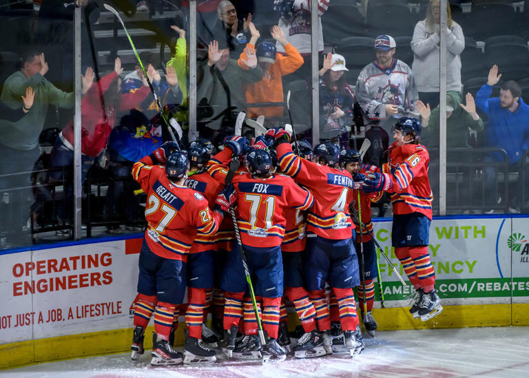 'Big-moment guy': Peoria Rivermen open SPHL playoffs with wild overtime ...