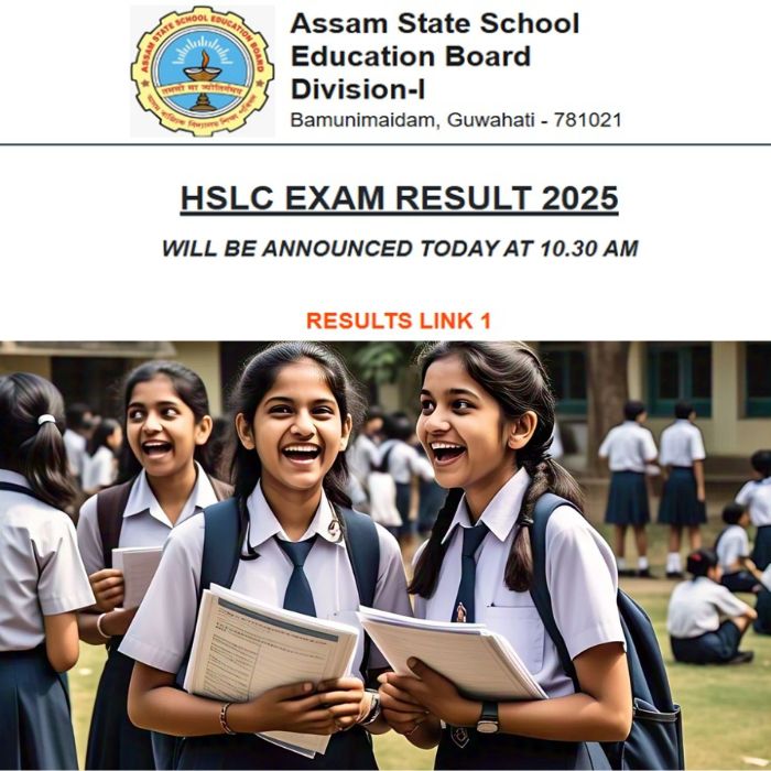 Assam HSLC Result 2025 releasing today: Check the official time, direct ...