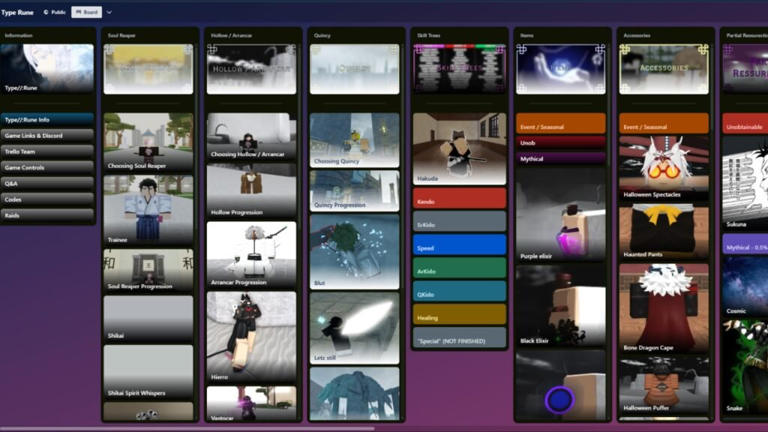 How to join Type //Rune Trello Board and Discord Server