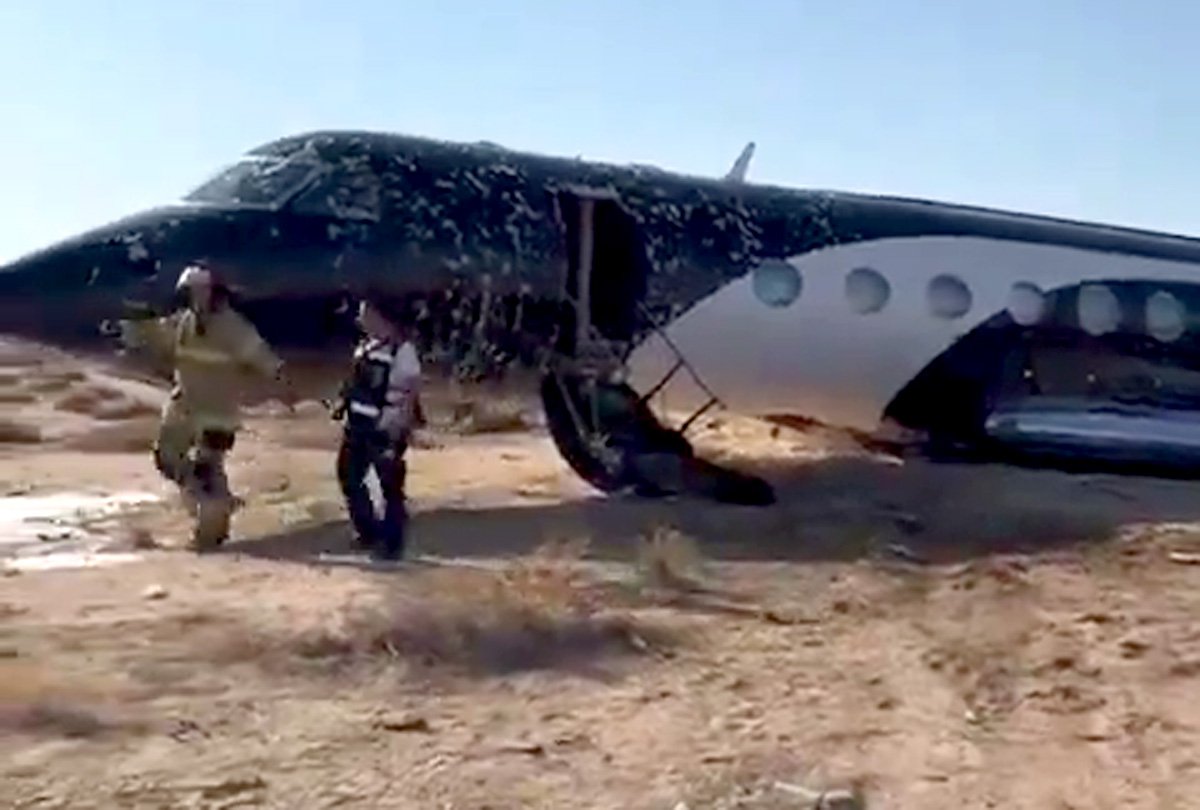 Terrifying footage shows moment plane from New York crashes in Mexico