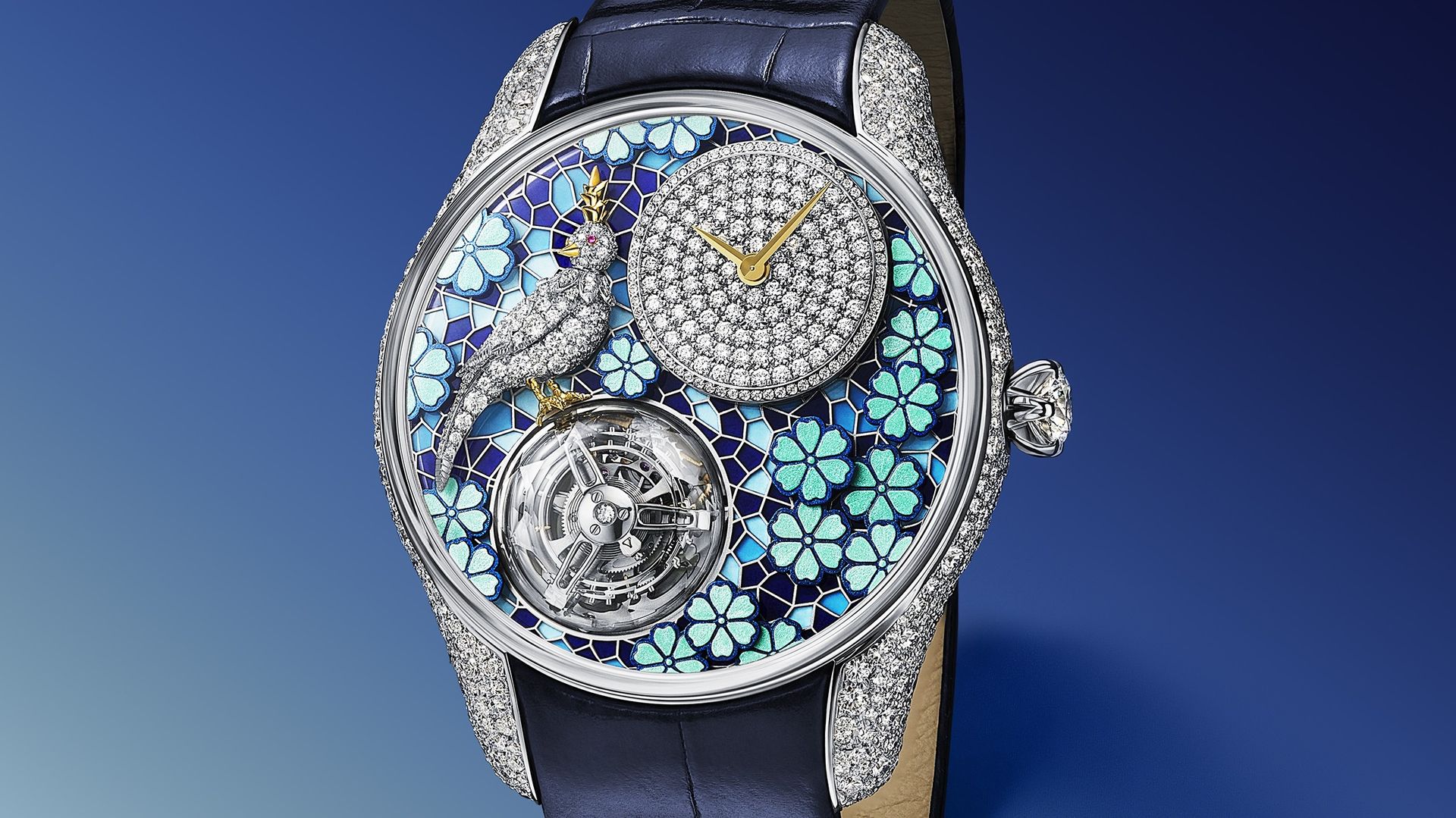 New Tiffany & Co Bird on a Flying Tourbillon watch is like nothing you ...