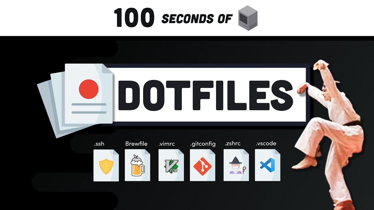 ~/.dotfiles in 100 Seconds — Automate Your Dev Setup!