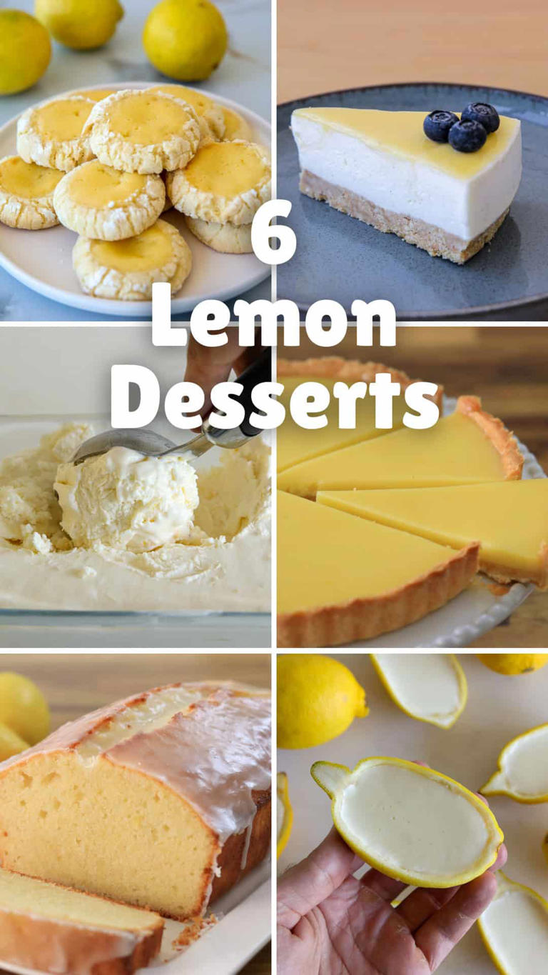 6 Irresistible Lemon Treats
