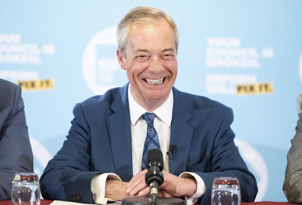 Reform will 'eat into old Labour vote in astonishing way' says Nigel ...