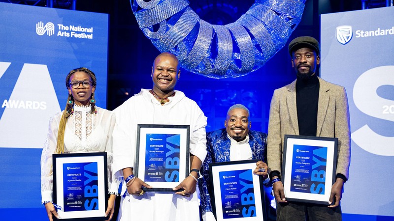 Muneyi, Calvin Ratladi, among 2025 Standard Bank Young Artist Award winners