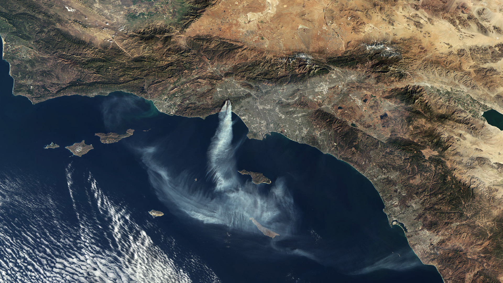 9/11 and other historical events captured from space