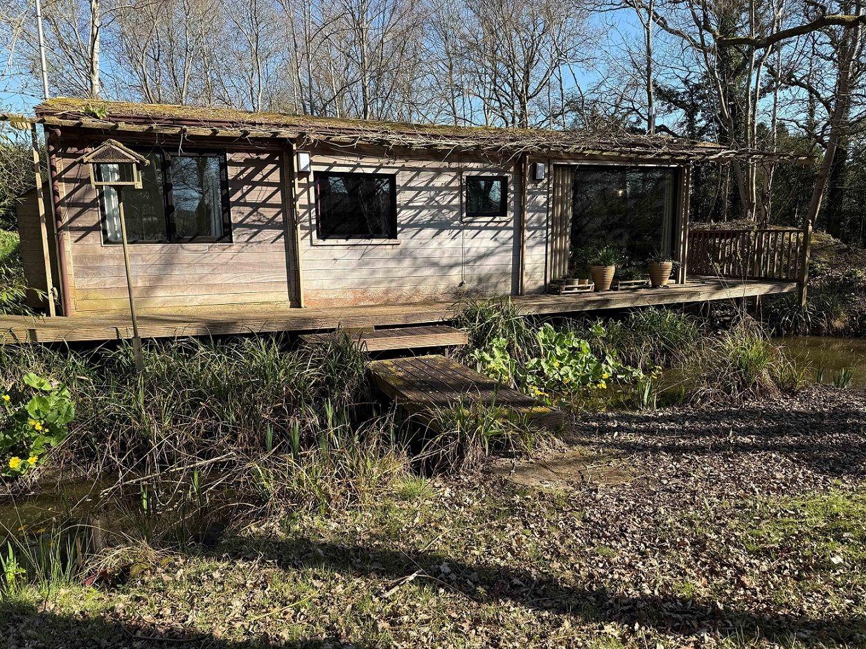 Fishing lodge and lake in Horne go up for auction