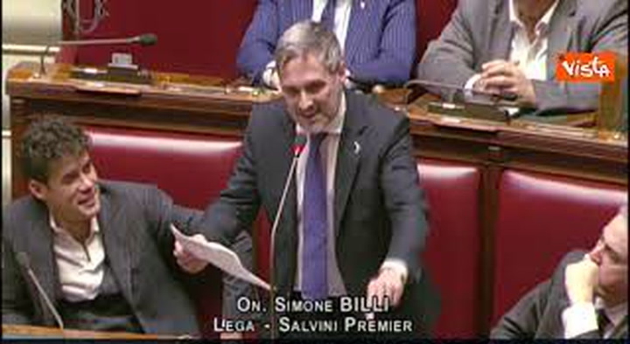 Riarmo, Billi (Lega) in Aula: "Ci opponiamo fermamente a 800 miliardi ...