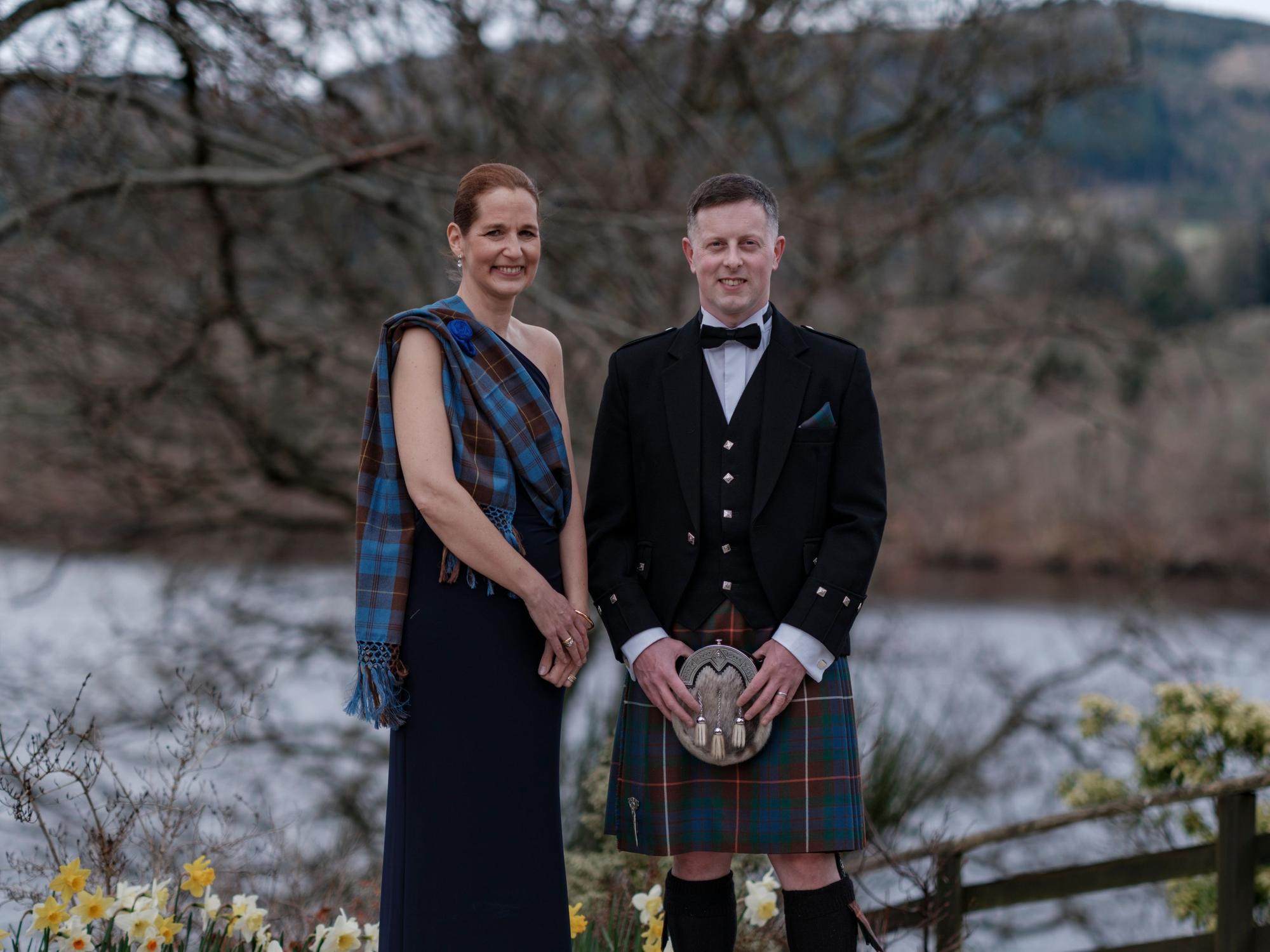 Dr Calum Fraser and Nicole Ehlen inducted as Keepers of the Quaich