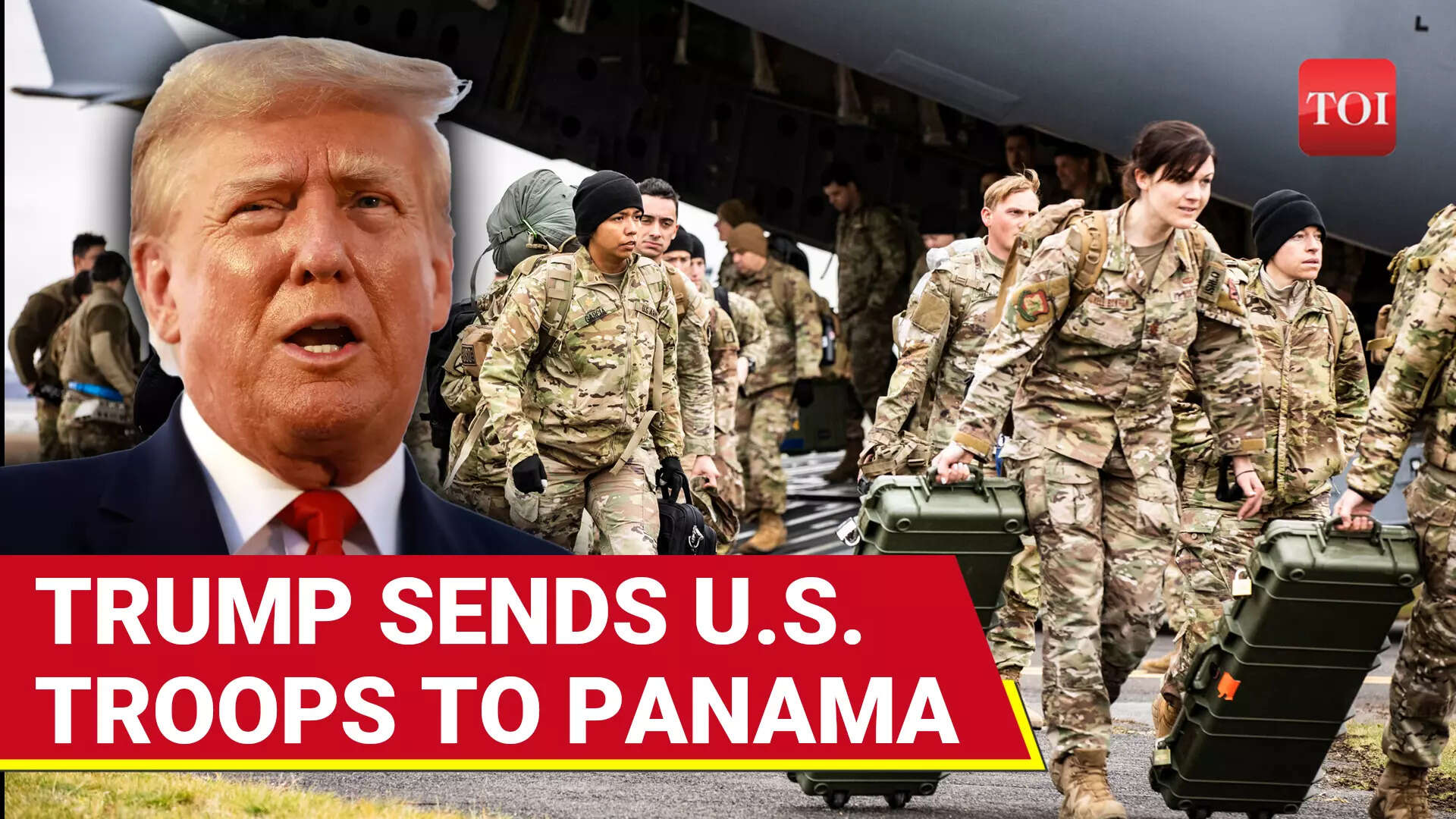 Trump Sends U.S Troops To Panama; 'Country On Fire' Cry, INVASION ...