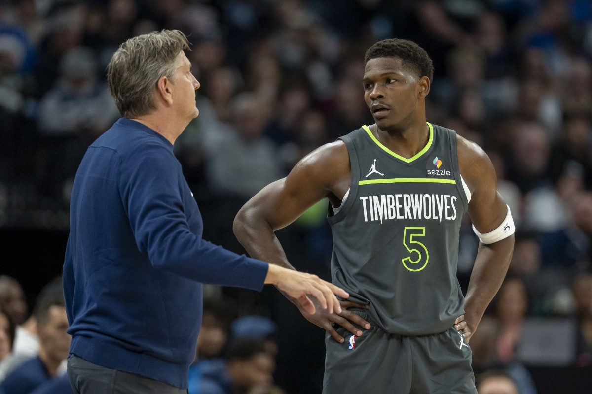 Ant Edwards On How Finch Inspired The Win Against Memphis