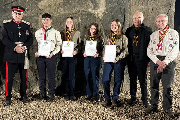 Four young people awarded prestigious King's Scout Awards