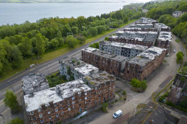 Abandoned estate dubbed Scotland's 'Chernobyl' to be demolished
